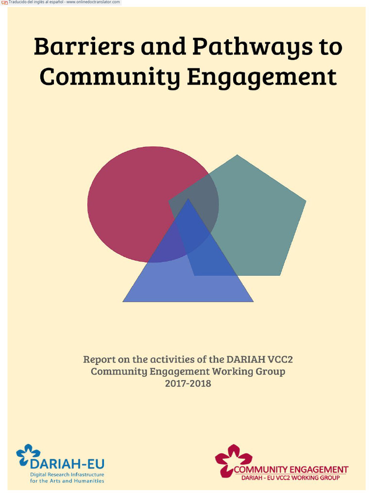 Community Engagement Report 2017 2018 ONLINE Version - En.es | PDF ...