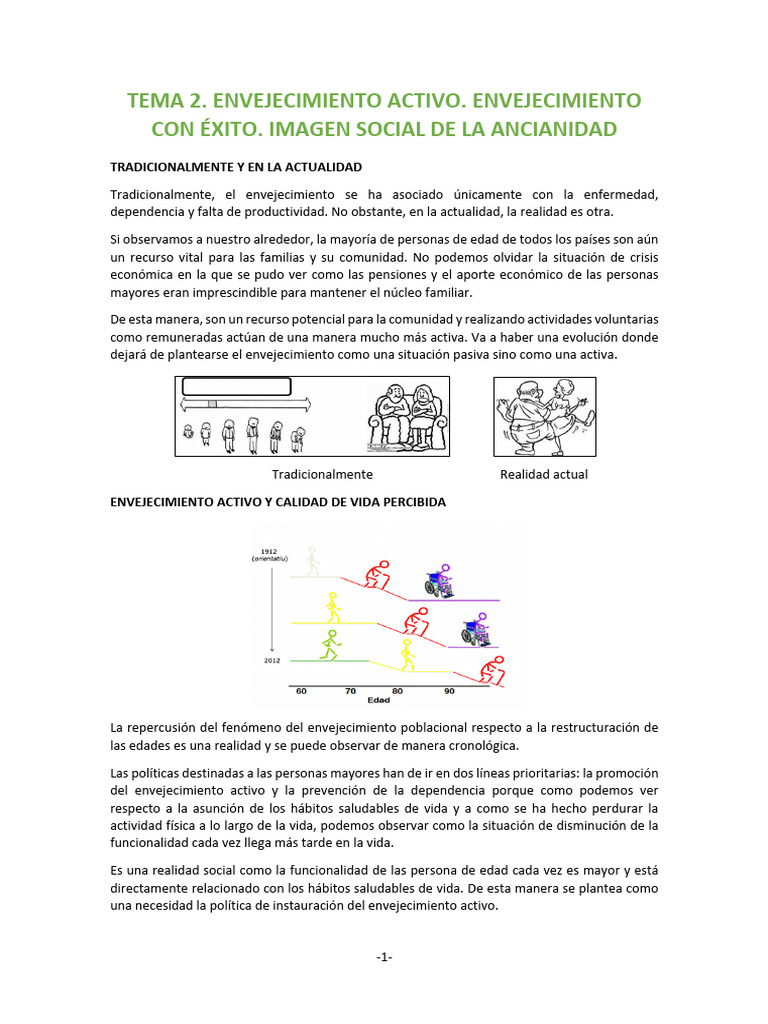 GERONTO Imprimir-10-19 | PDF | Vejez | Envejecimiento