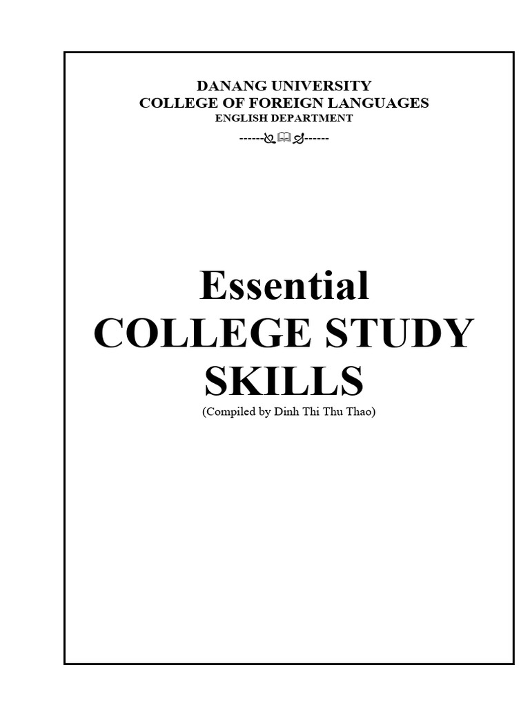 Giao Trinh Essential College Study Skills | PDF | Learning Styles ...