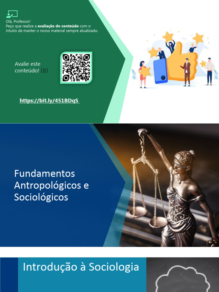 Fundamentos Antropol Gicos - Slides Parte 1 2 | PDF | Sociologia ...