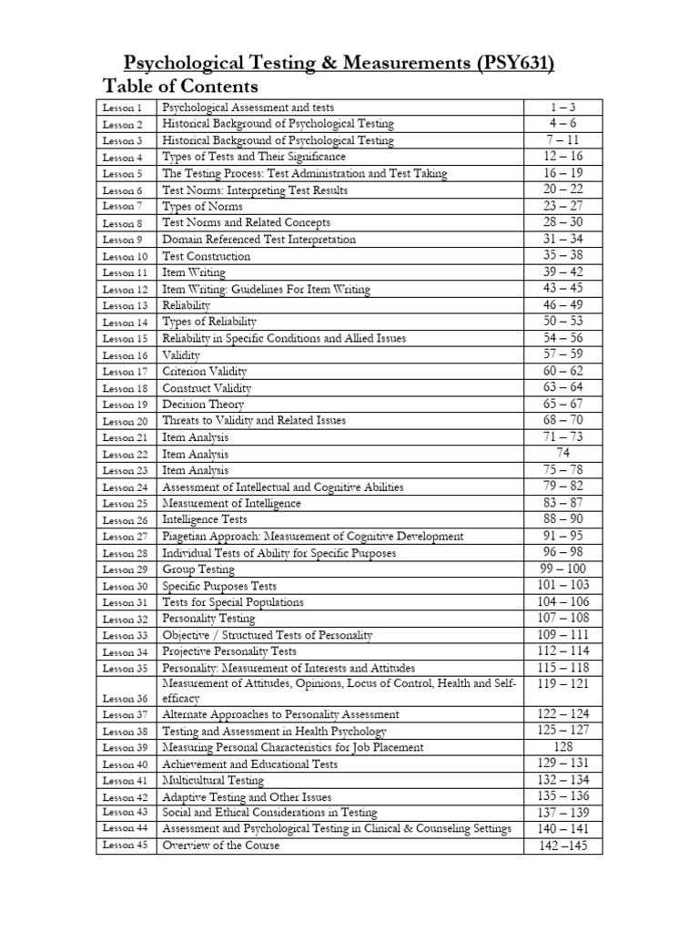 PSY631 Complete Handouts Personal | Download Free PDF | Psychology ... PSY631 Complete Handouts Personal | Download Free PDF | Psychology ...