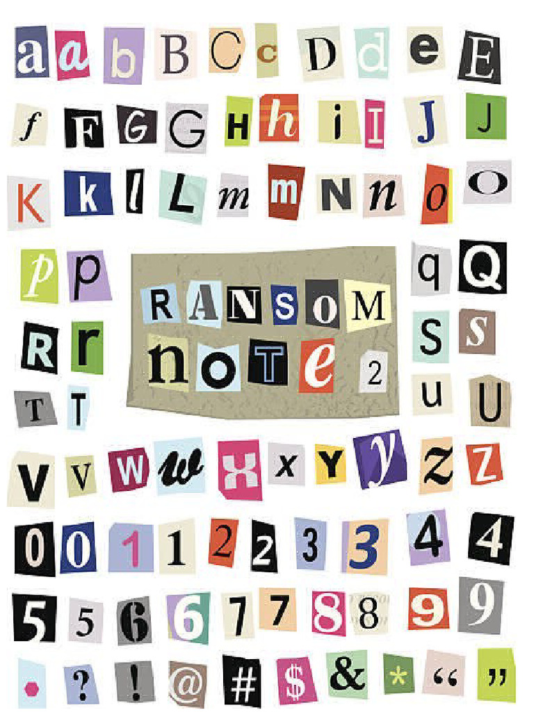 letra para recortar | PDF