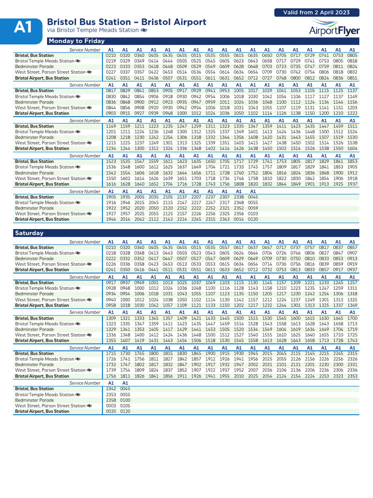 A1 Bristol Flyer 042023 | PDF