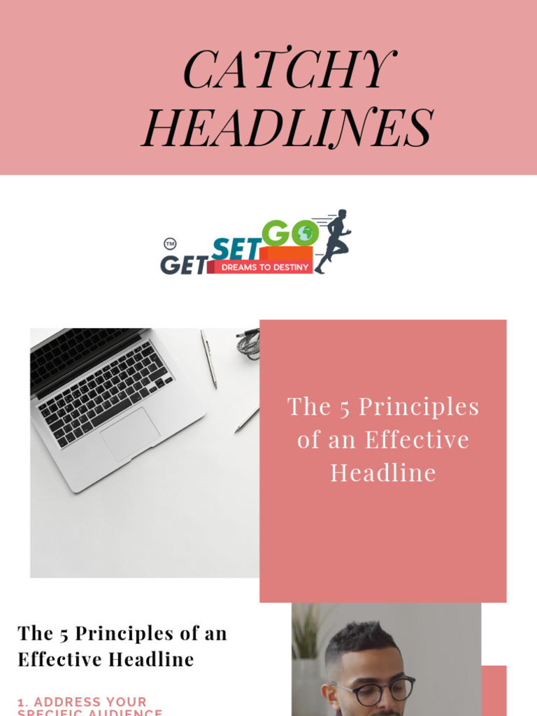 Catchy Headlines | PDF | Career & Growth | Business