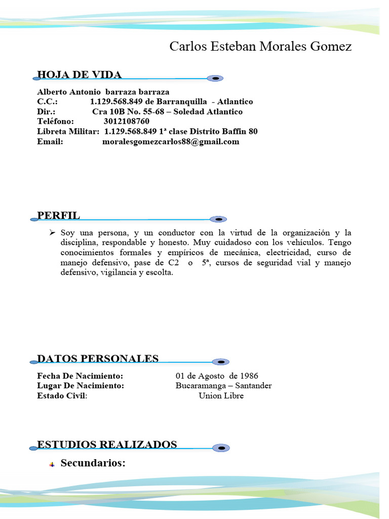 Alberto Antonio Barraza Barraza | PDF