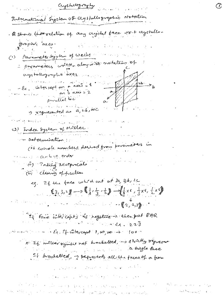 Crystallography | PDF