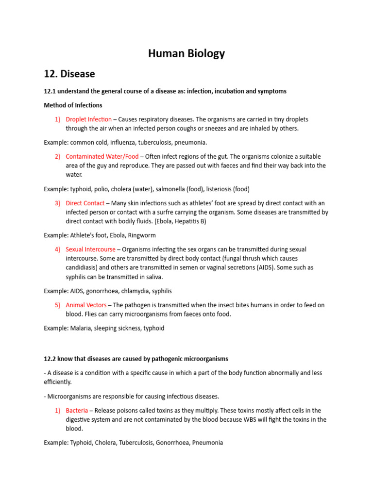 Human Biology | PDF | Ear | Zygosity