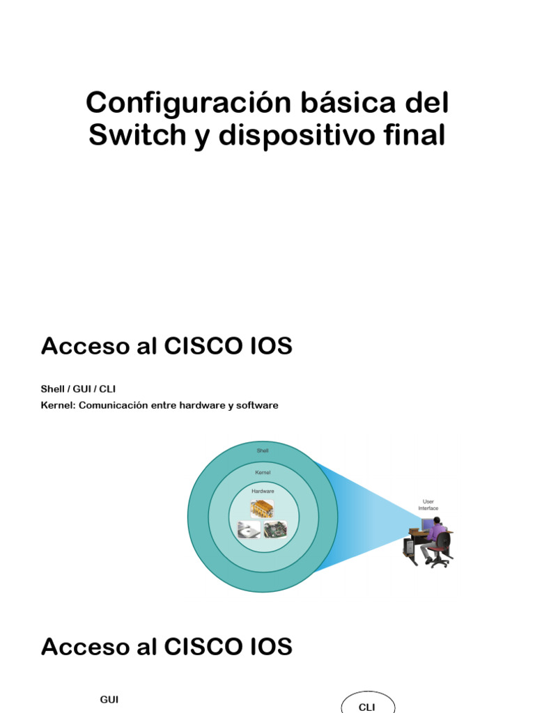 2 - Configuración Básica Del Switch y Dispositivo Final | Descargar gratis PDF | Interfaz de ...