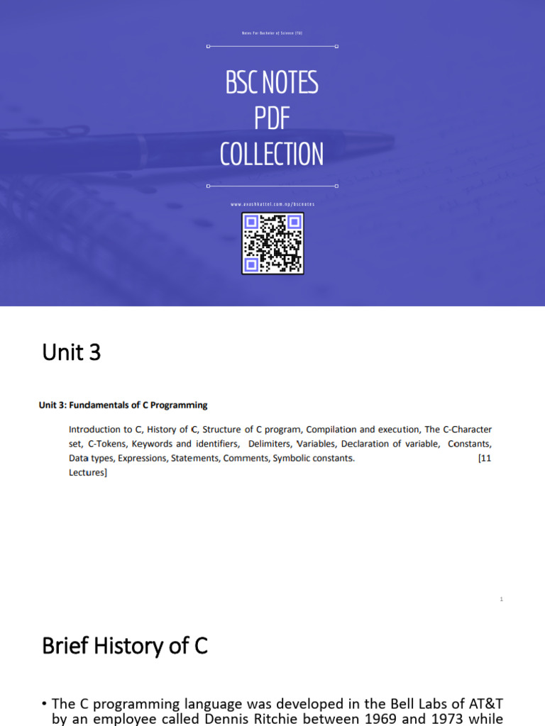 Introduction To C Programming Pdf Data Type Integer Computer Science 7804