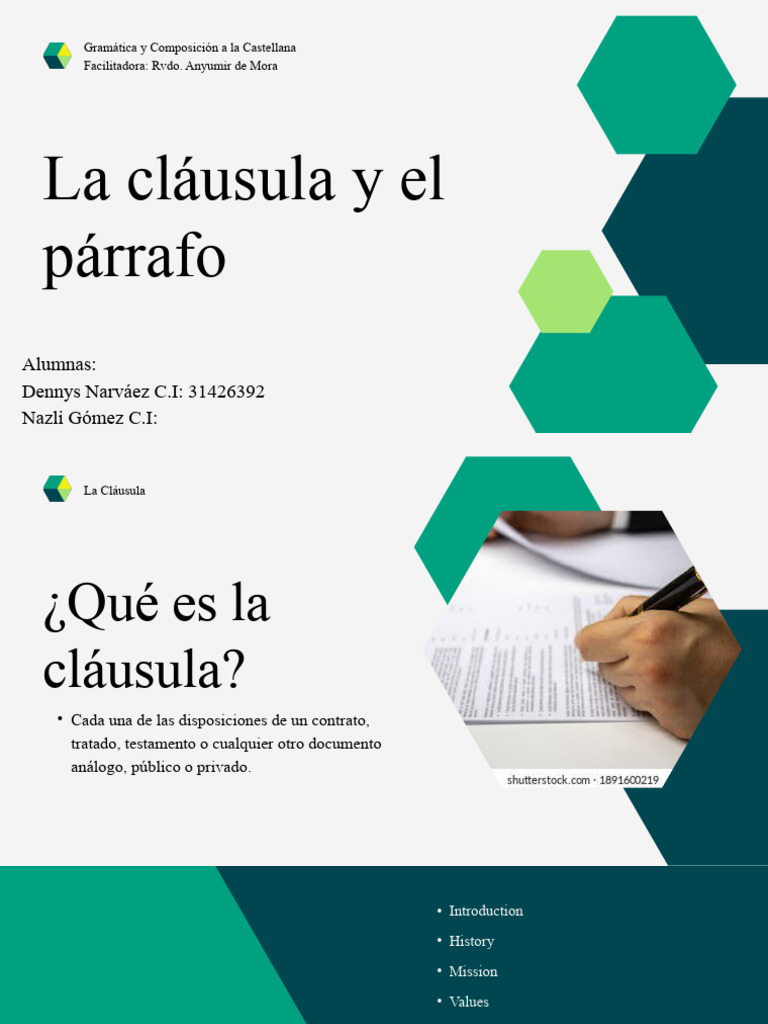 Cláusula y Estructura Organizacional | PDF