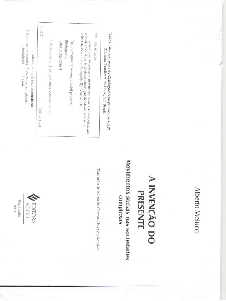 MELUCCI, Alberto. 2001 | PDF