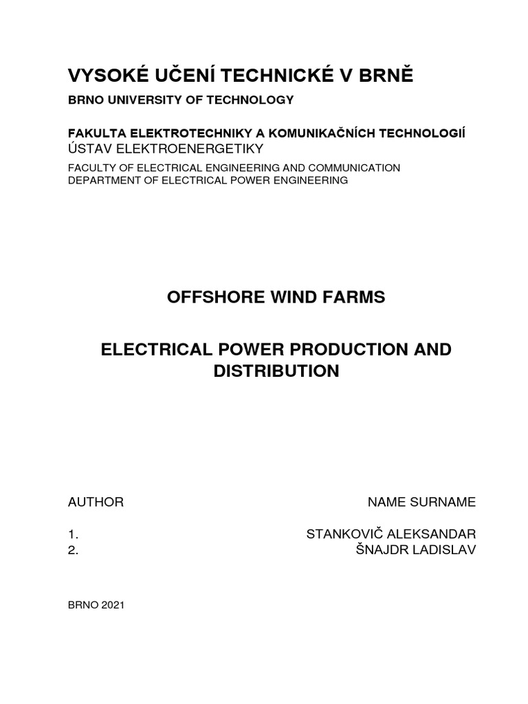 Offshore Wind Farms: Design & Benefits | PDF | Wind Power | Offshore ...