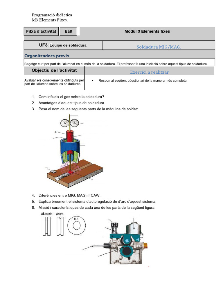 Ea08-M3 Mig-Mag (Uf3) | PDF