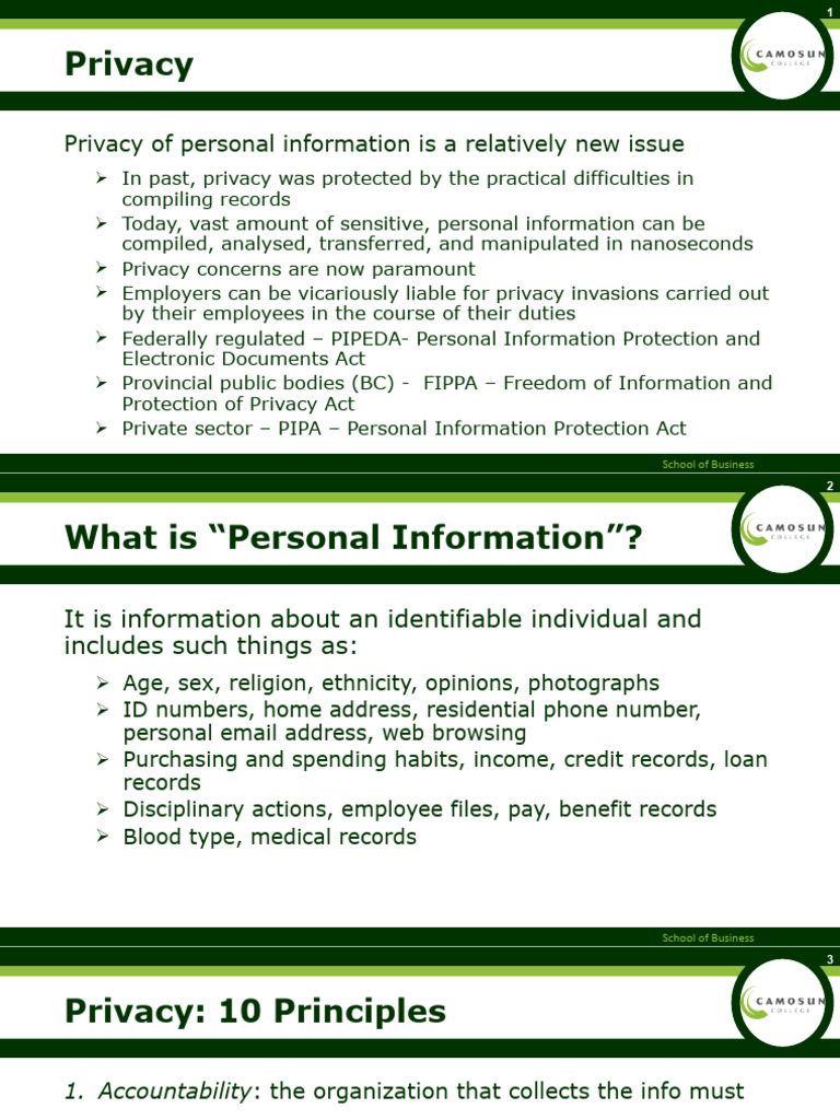 Chapter 10 - Privacy | PDF | Justice | Crime & Violence