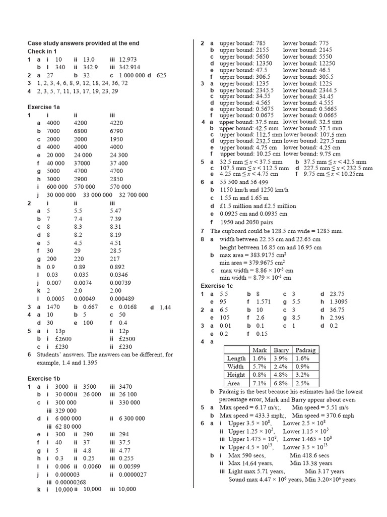 Math Problem Solutions | PDF