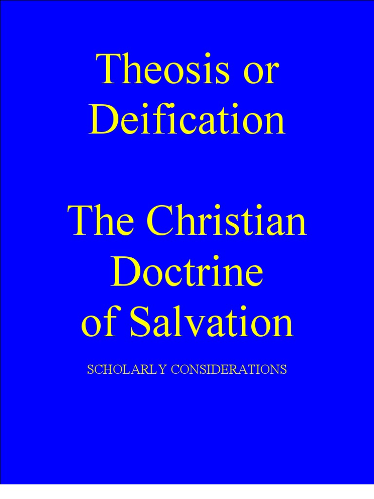 Understanding Theosis in Orthodoxy | PDF | Justification (Theology ...
