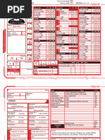 (Template) Cyberpunk RED Character Sheet | PDF