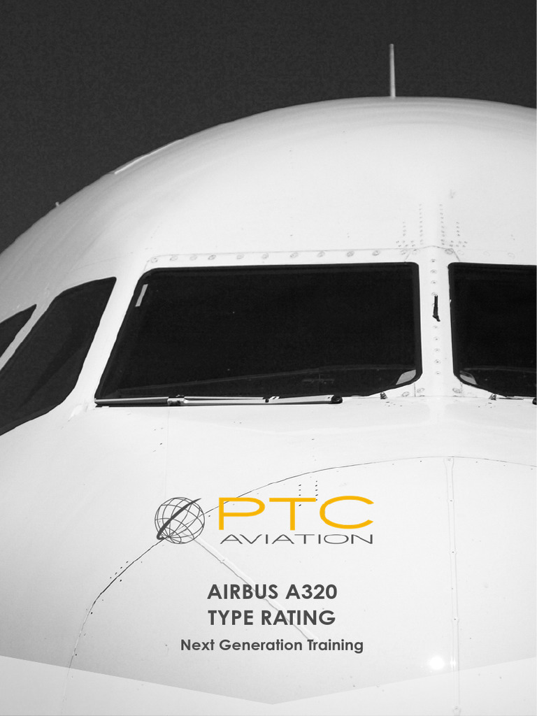 PTC BROCHURE Type Rating Airbus A320 | PDF | Transport | Aeronautics
