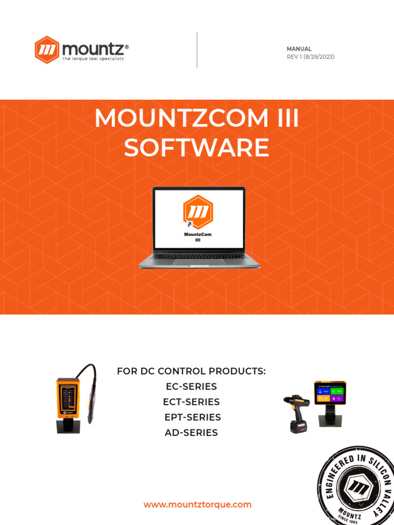 Mountz Com III Software Manual | PDF | Icon (Computing) | Menu (Computing)