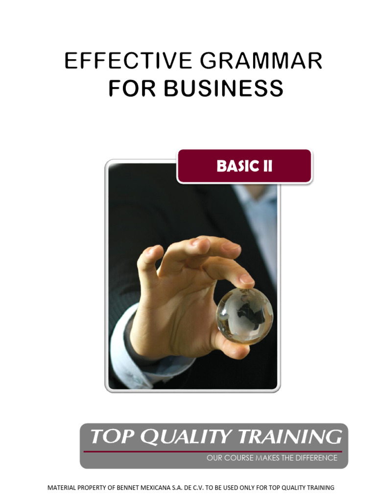 Basic 2 Effective Grammar | PDF | Teachers | Grammatical Tense