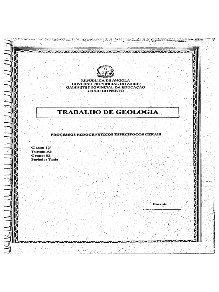 Processos Pedogenéticos_12A3 | PDF