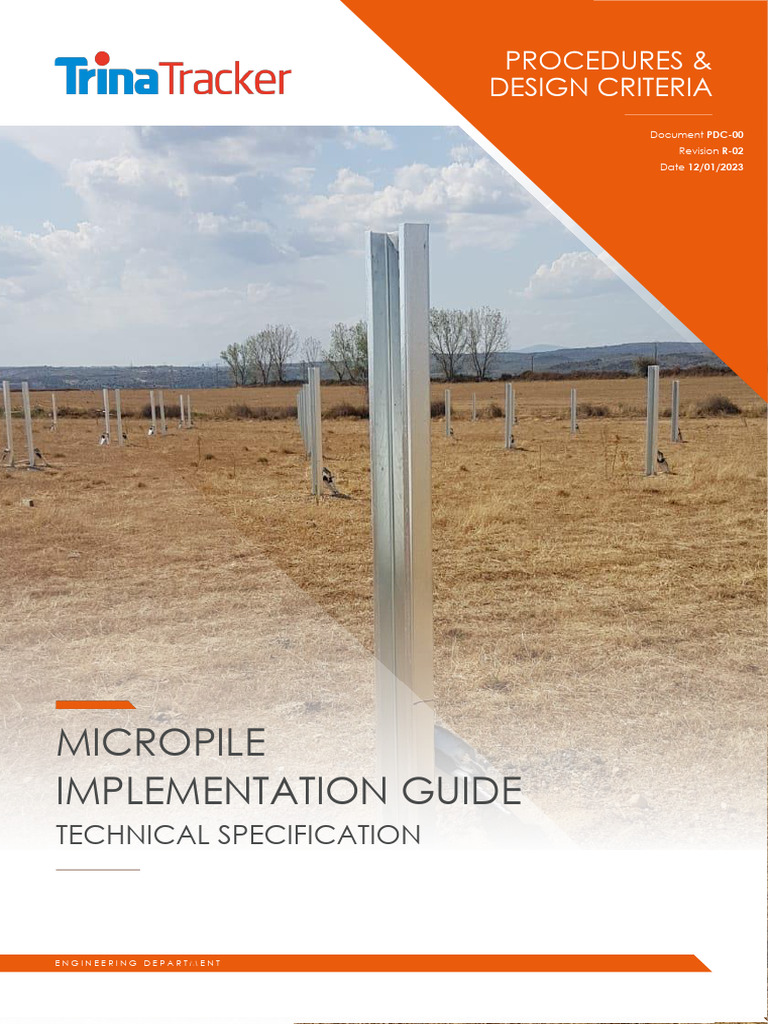 Micropile Implementation Guide 2023 | PDF | Deep Foundation | Casing ...