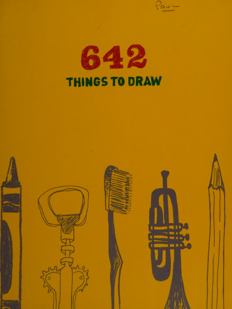 642 Things To Draw (Chronicle Books) (Z-Library) | PDF