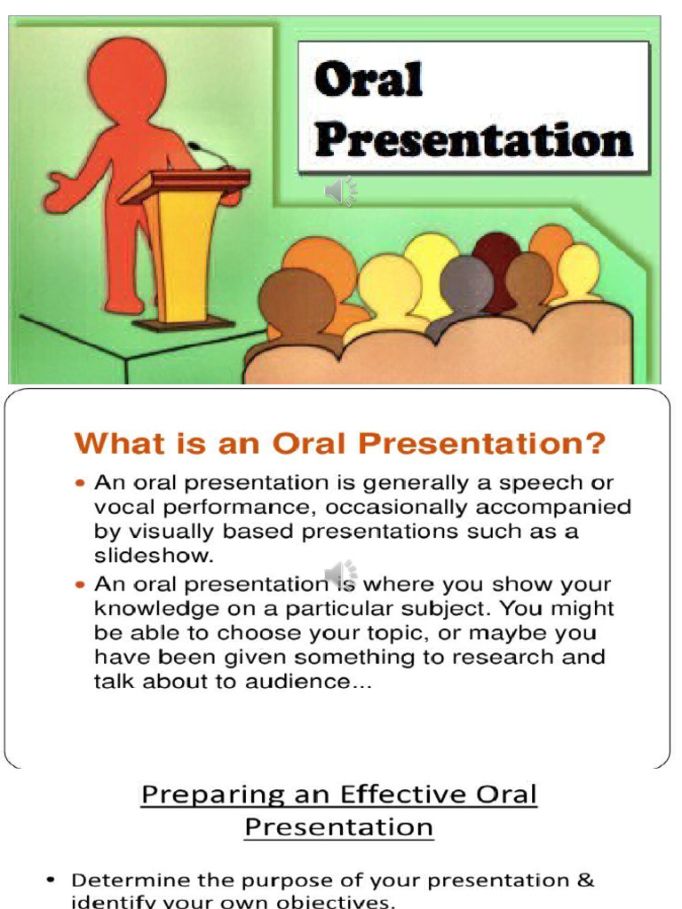 Oral Presentation | PDF