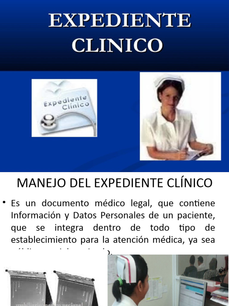 EXPEDIENTE CLÍNICO | PDF