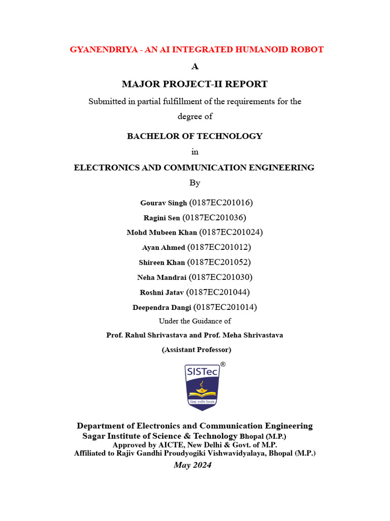 Major_Project_Report2_Gyanendriyra_Final3 | PDF | Oled | Liquid Crystal Display