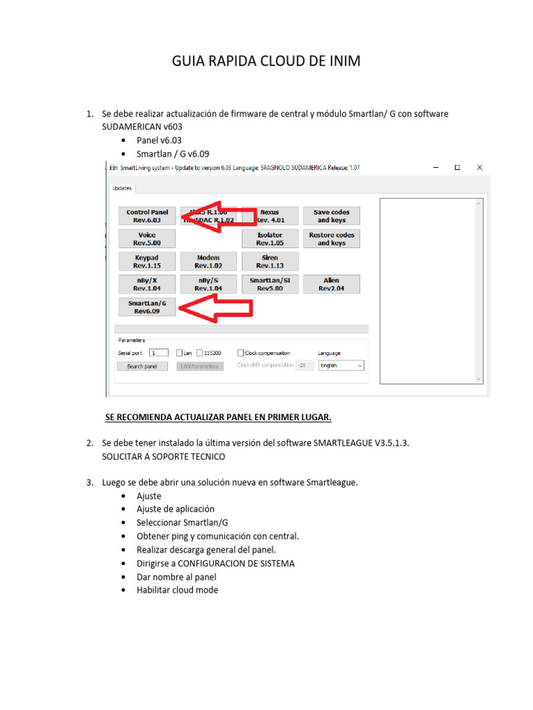 Guia Rapida Cloud de Inim | PDF | Aplicación movil | Google Play