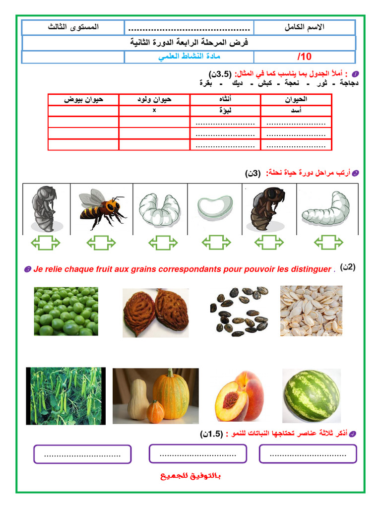 Fard 4 Eveil1 3aep | PDF