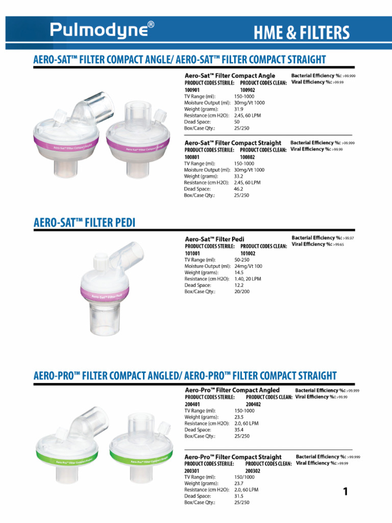 Brosur HME & Filters | PDF