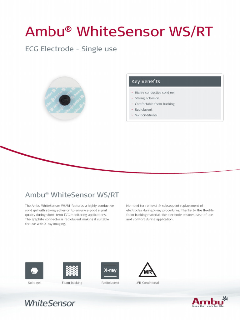 Brosur Ambu WS-RT | PDF