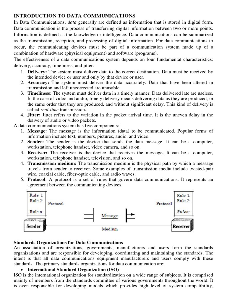 Data Communications and Networking | PDF | Internet Protocol Suite ...