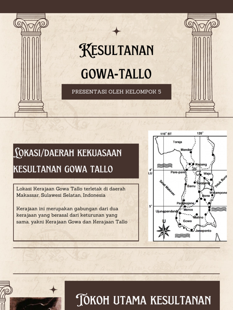 Lokasi dan Sejarah Gowa-Tallo | PDF