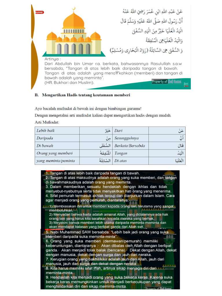Alquran Hadist | PDF
