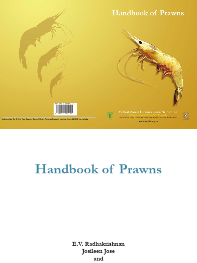 Handbook of Prawns Full Text | PDF | Anatomical Terms Of Location | Shrimp
