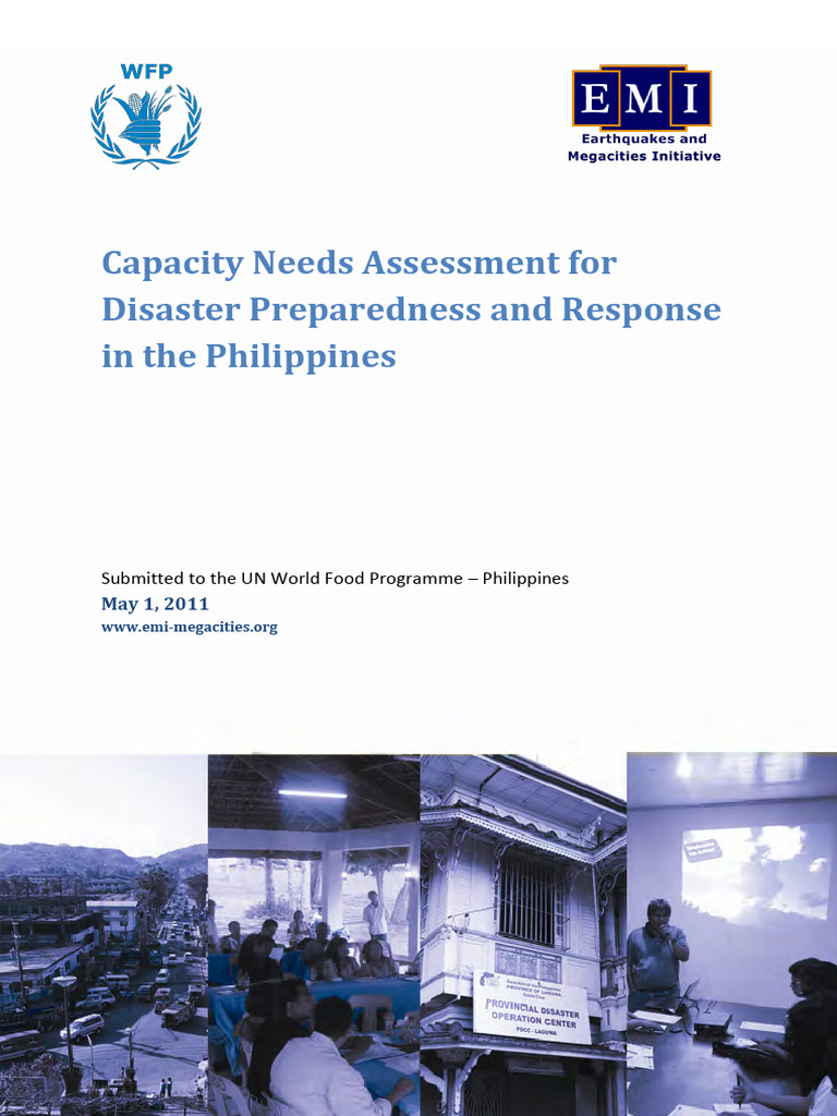 E-BOOK - Capacity Needs Assessment For Disaster Preparedness and ...