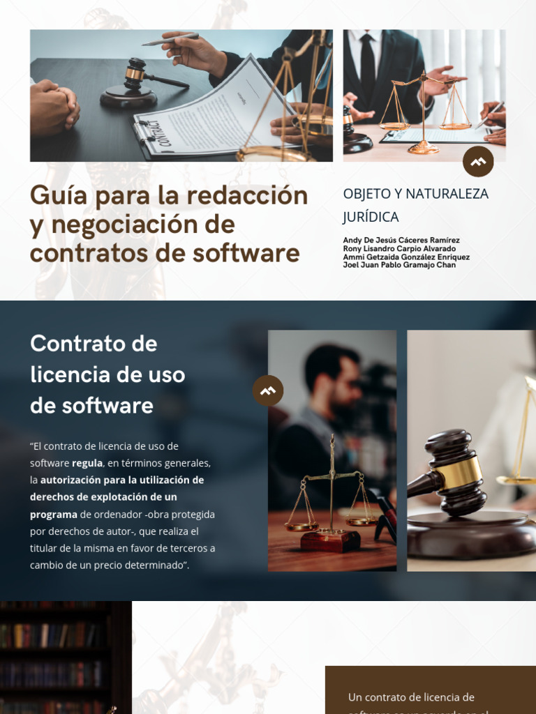 Guía para Contratos de Software | PDF | Software | Licencia