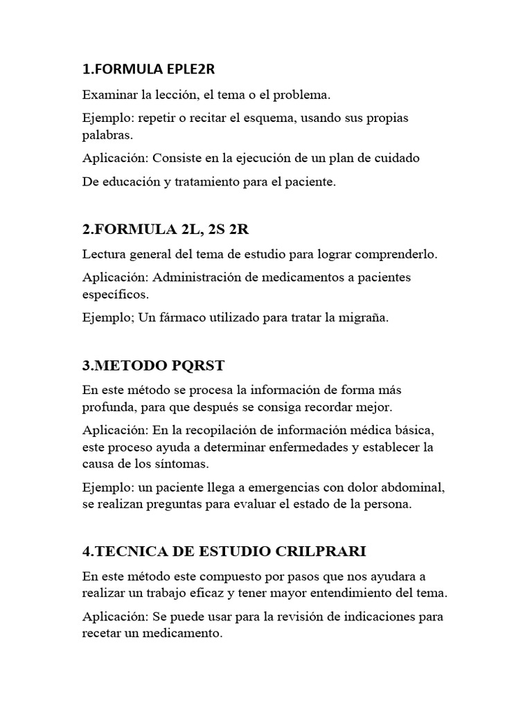 Taller Estudio | PDF | Habilidades de estudio | Medicina CLINICA