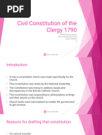 The Civil Constitution of The Clergy and Its Significance During The ...