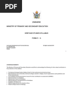 A Level Heritage Studies Exam Prep | PDF | Cultural Heritage | Zimbabwe