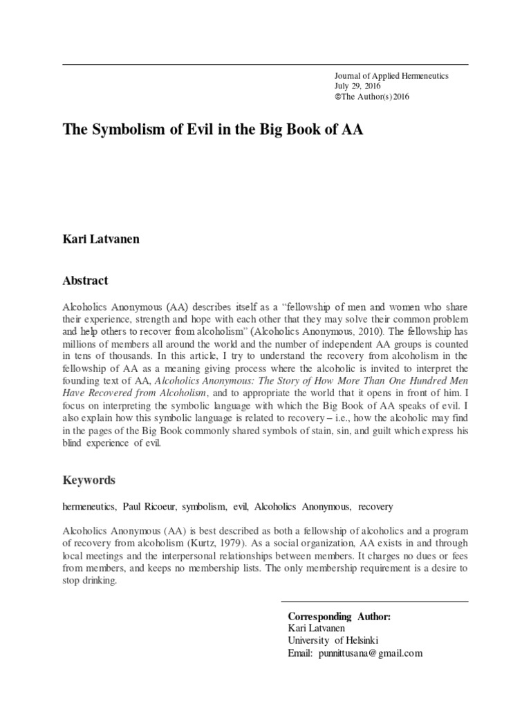 Admin, Latvanen Corrected Proof | PDF | The Big Book (Alcoholics ...