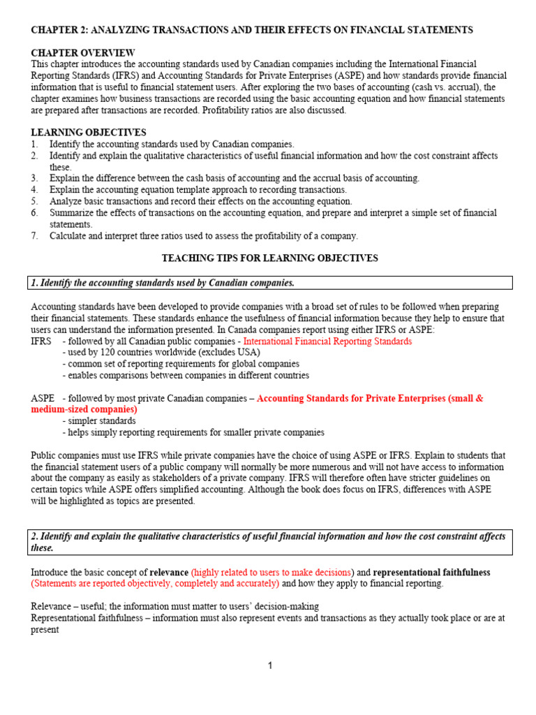Chapter 2 - Students | Download Free PDF | Equity (Finance) | Expense