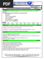 Composition Maths 4ème 2024-2025 | PDF