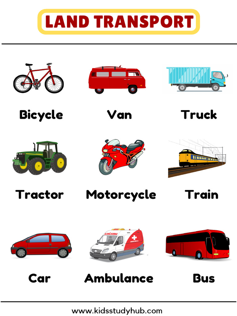 Land Transport Chart | PDF