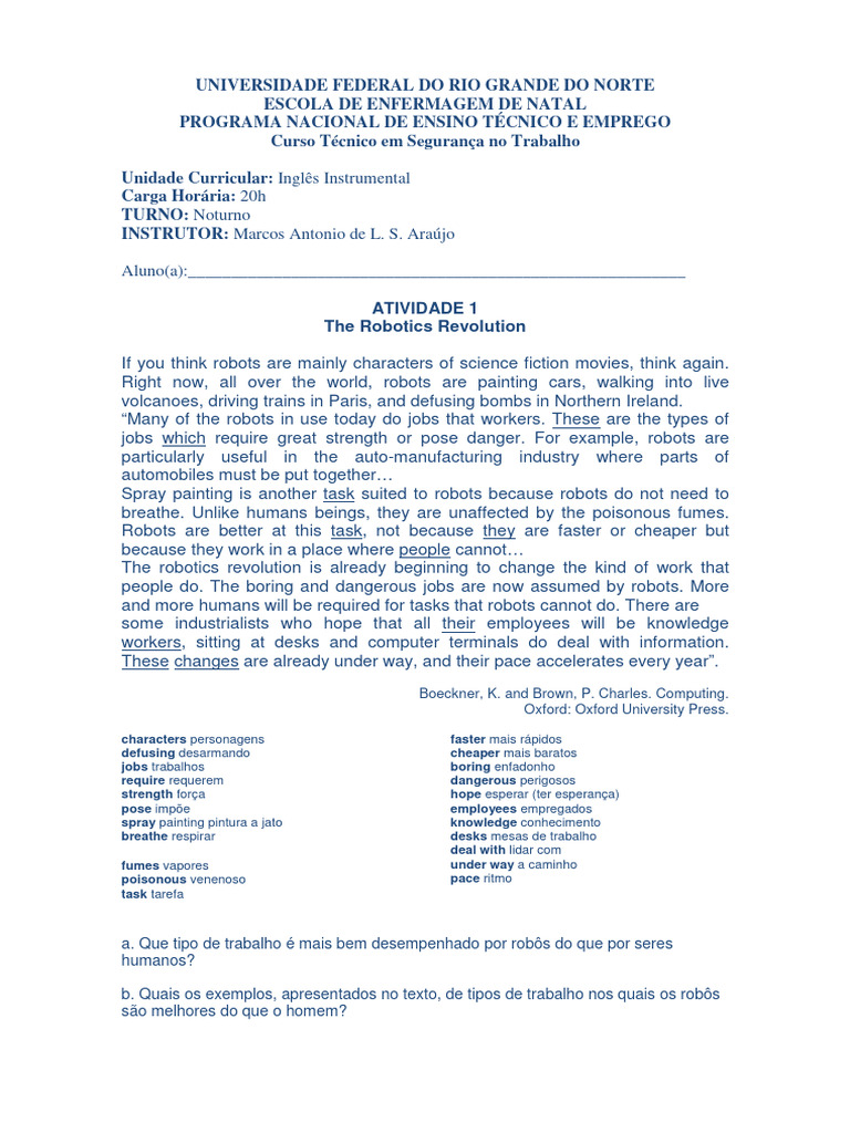 Atividade1 Web | PDF | Engenharia Eletromecânica | Engenharia