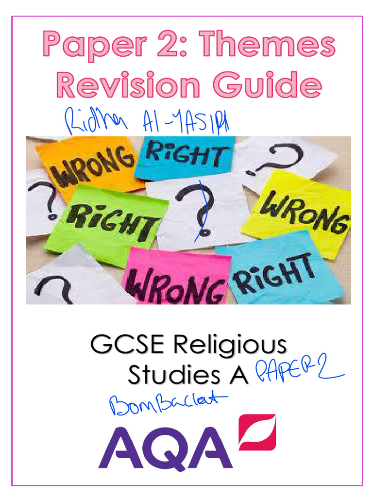 RP Paper 2 Themes Revision Guide PDF | Download Free PDF | Marriage ...