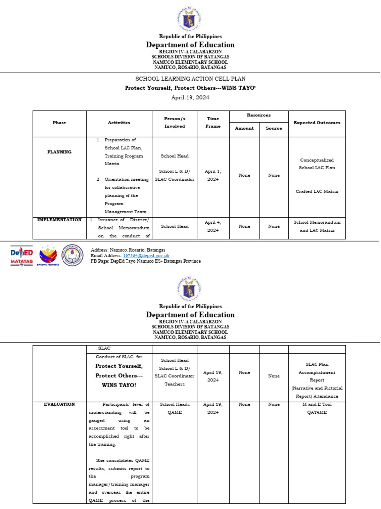 Slac April 2024 | PDF